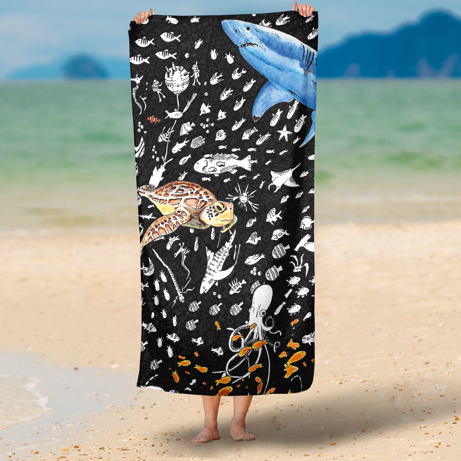 Beach Towels – Tiny Art Guy