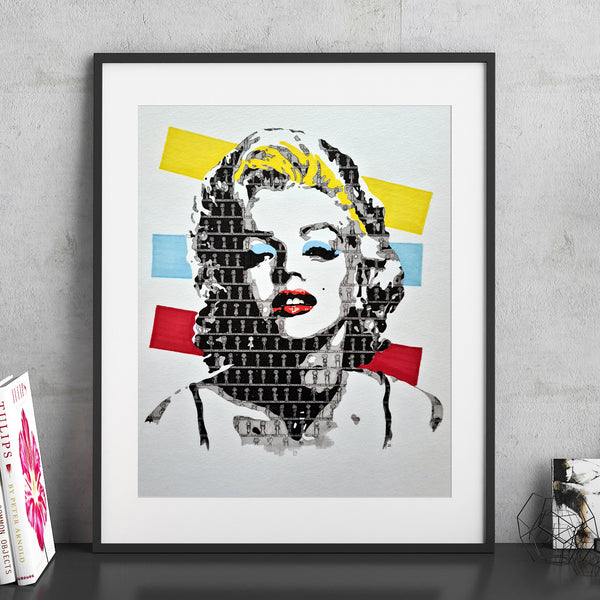 Marilyn Fine Art Print – Tiny Art Guy